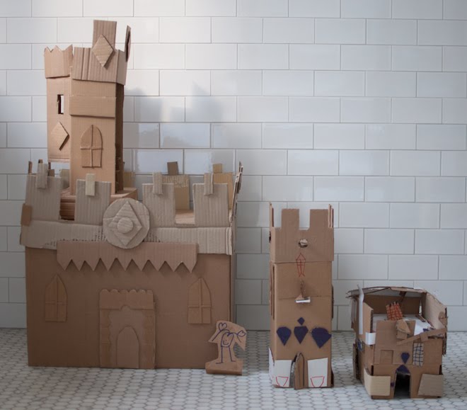 Kids' Castles: Cardboard Castle