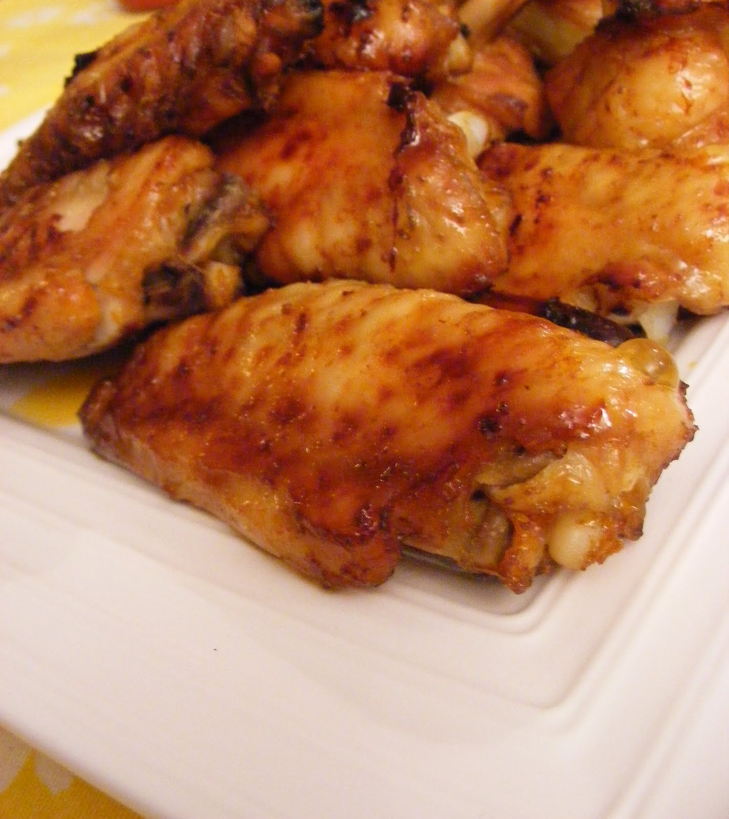 DELICIAS CÁ DE CASA: asinhas de frango à oriental