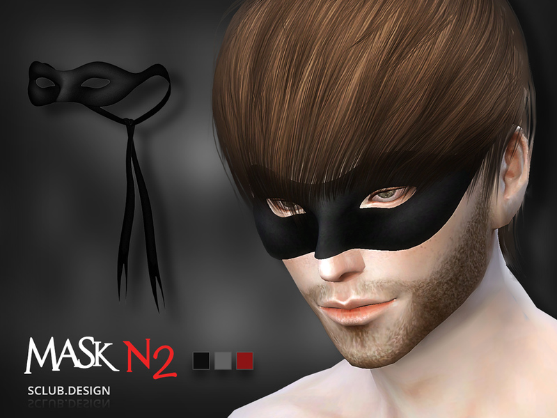 Sims 4 CC's - The Best: Mask by S-Club