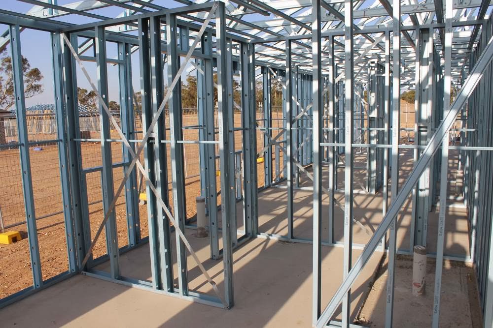 Building Our First Home - JG King: Steel Frame Up