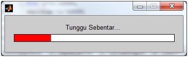 It's Matematika: Cara Menggunakan “waitbar” di Matlab