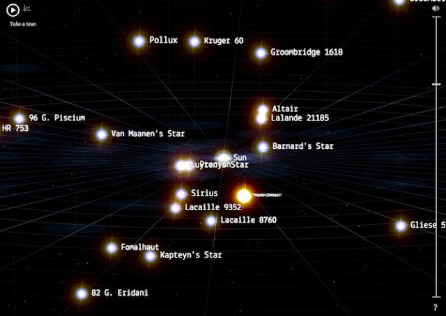 nevertheless: 100,000 Stars A Google Chrome Experiment