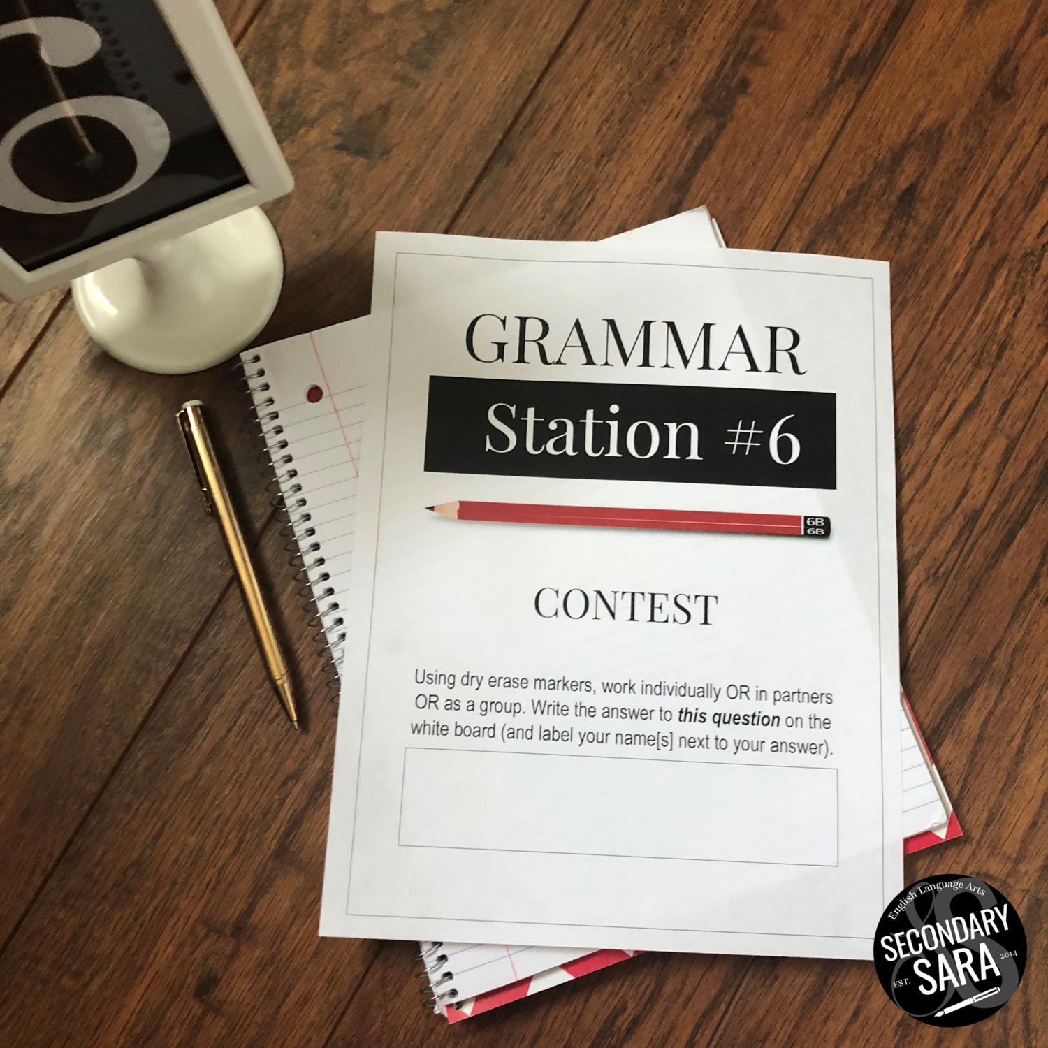 How I Teach Grammar (The Grammar House Cup) | SECONDARY SARA