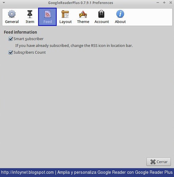 InfoNet: Amplia y personaliza Google Reader con Google Reader Plus