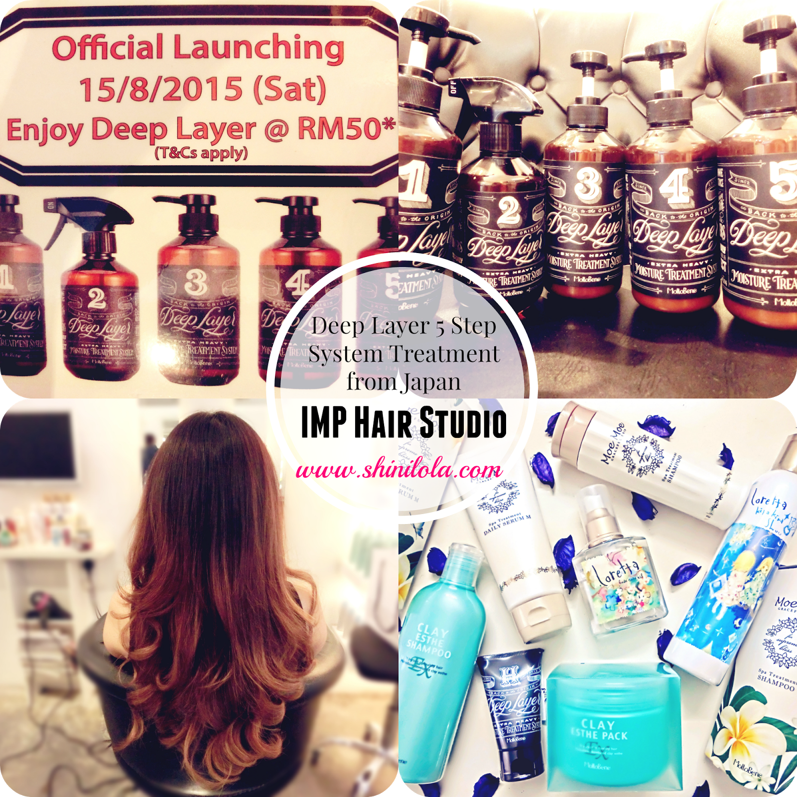 Deep Layer 5 Step System Treatment‏ | MoltoBene | IMP Hair Studio ...