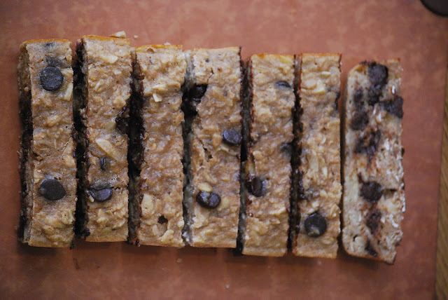My story in recipes: Oatmeal Chocolate Chip Breakfast Bars