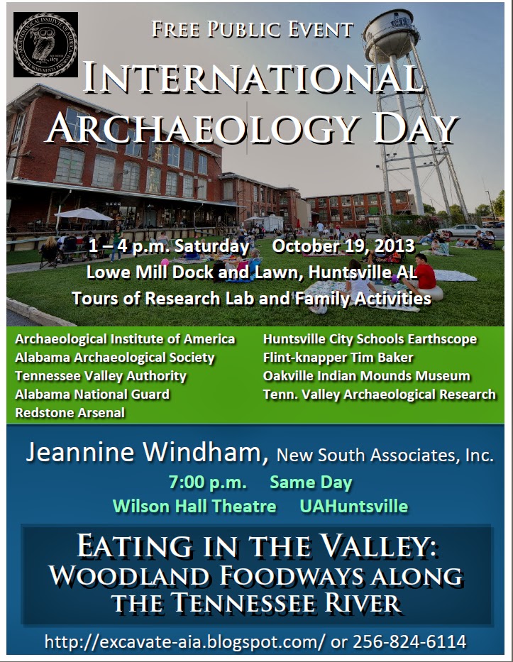 Excavate!: International Archaeology Day! Lowe Mill, 19 October 2013