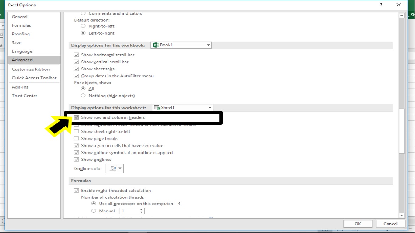Microsoft Office Excel: Mengatur Tampilan Sheet Excel