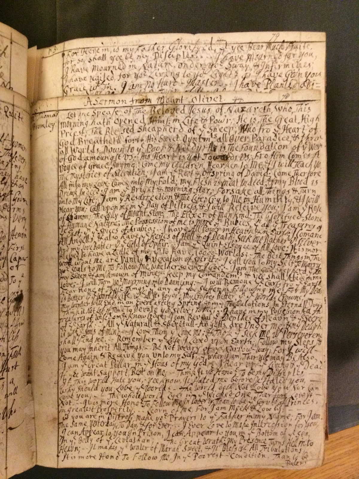 GEMMS: Gateway to Early Modern Manuscript Sermons: Silent Preaching ...