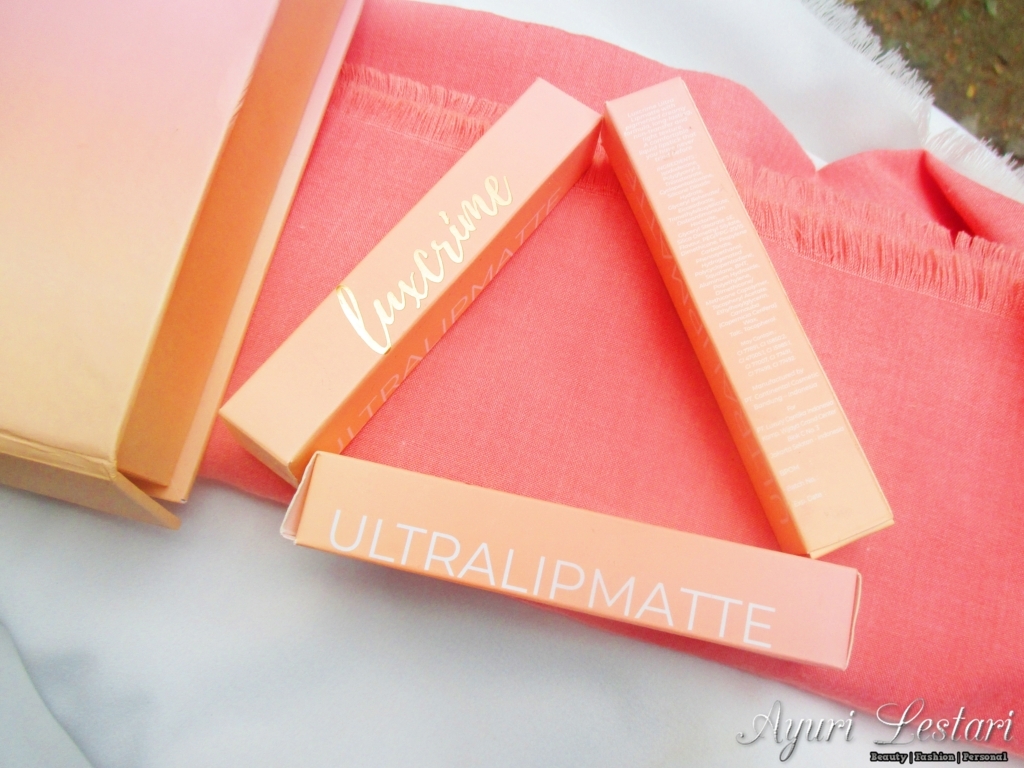 Swatches and Review: Luxcrime Ultra Lip Matte dengan Kemasan dan ...