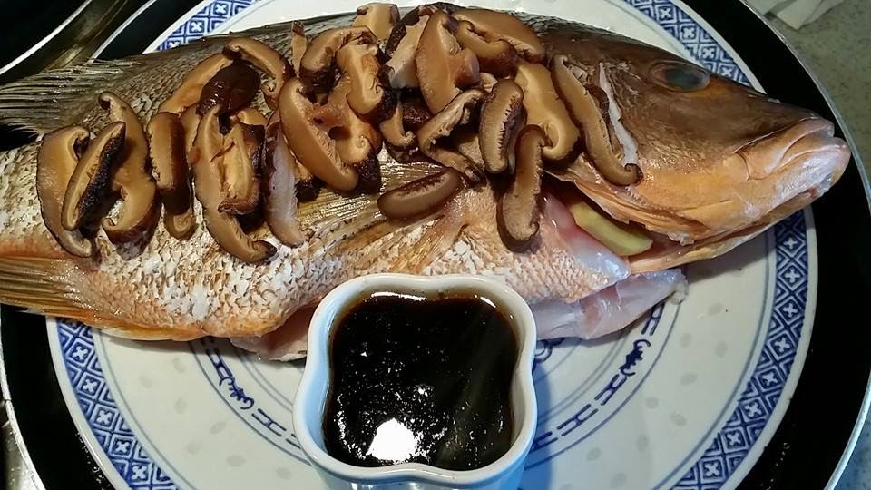 Kymn Kitchen: Steamed Red Snapper fish