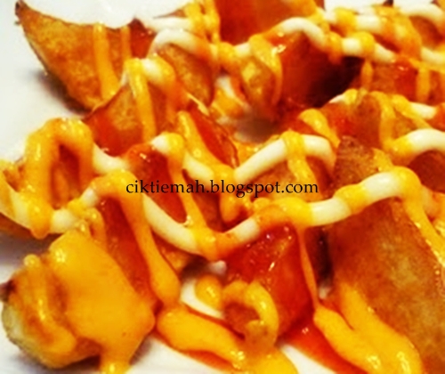 Resepi masakan Potato Wedges sedap dan mudah. | cik tiemah