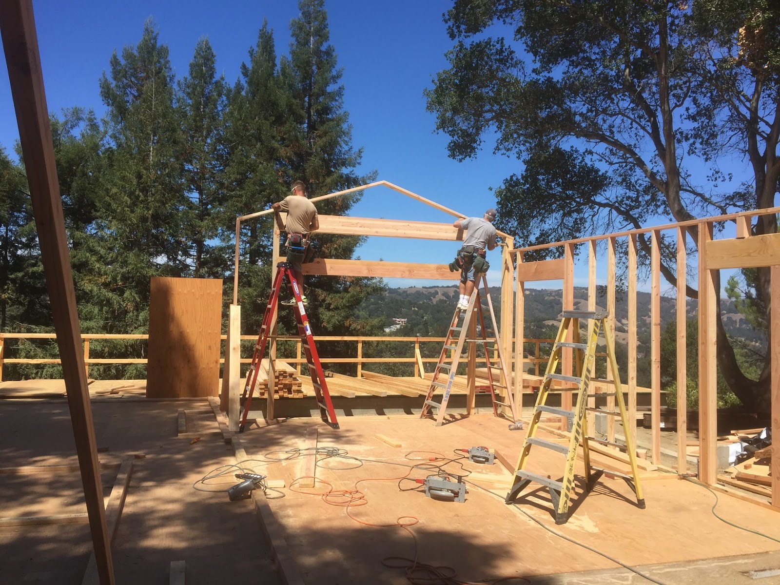 Roof Framing Geometry: California Wall Framing