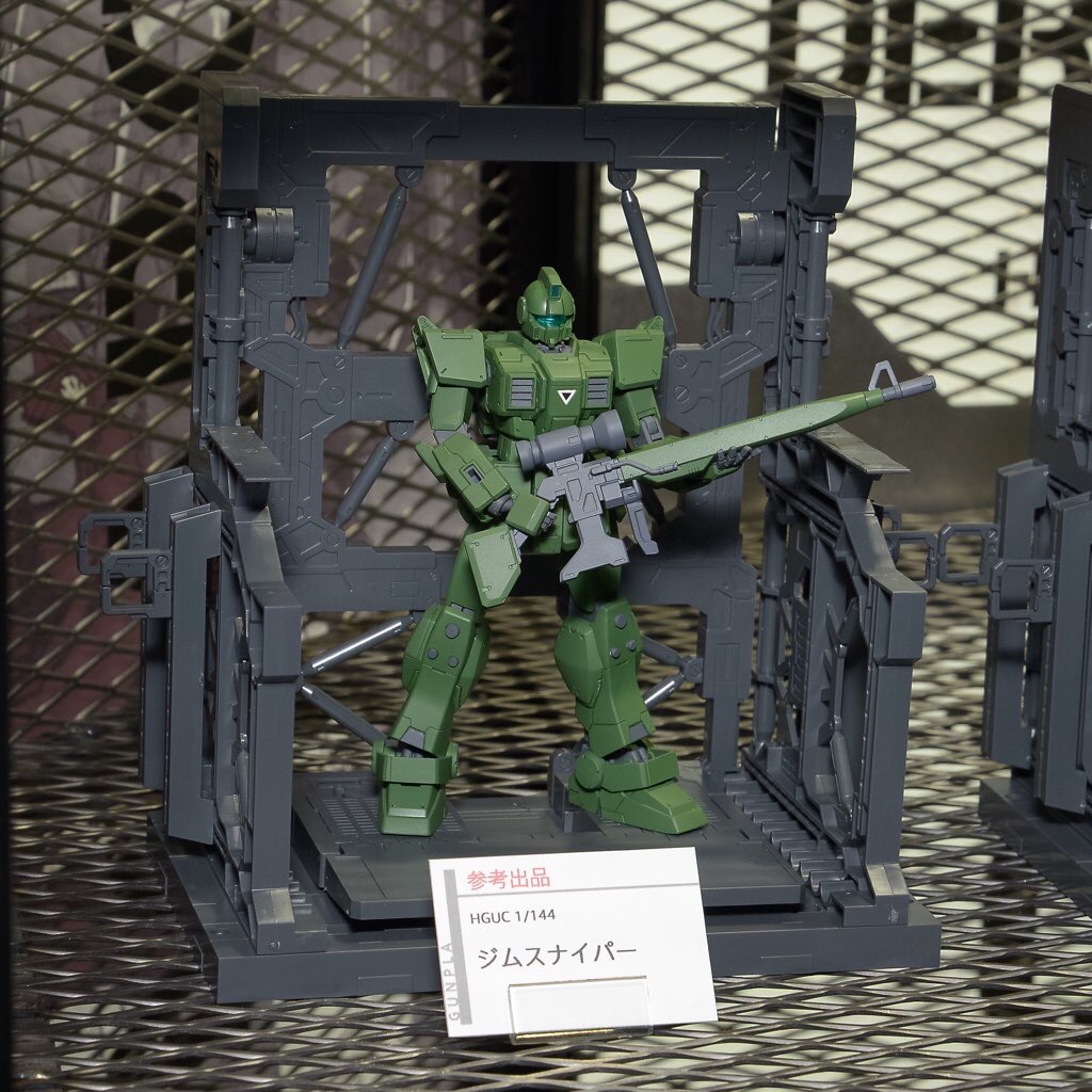 GUNDAM GUY: HGUC 1/144 GM Sniper - On Display @ Gunpla Expo 2017 Winter ...