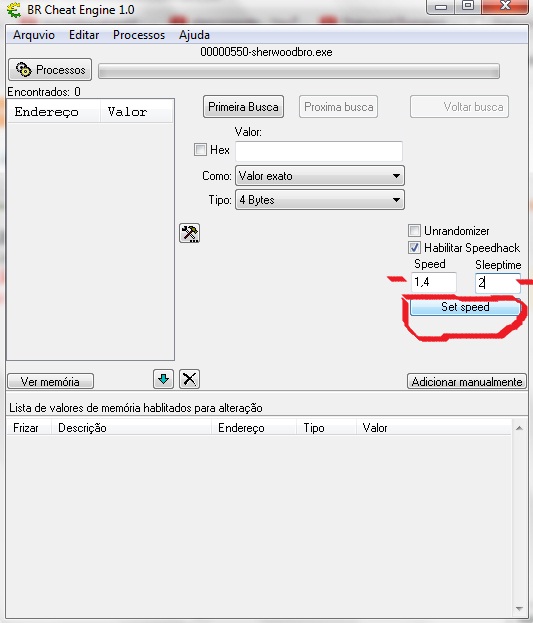 Sherwood Hack: Downloads Cheat Engine