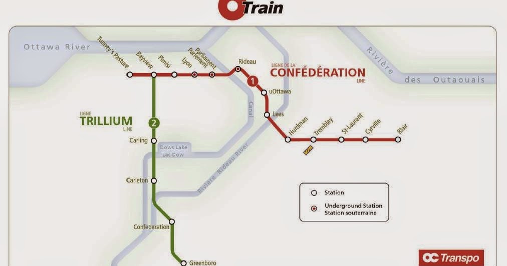 Public Transit in Ottawa: Name that line