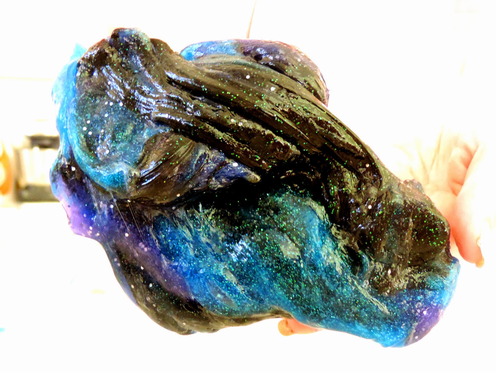 It took me LESS than 3 minutes to make each color.