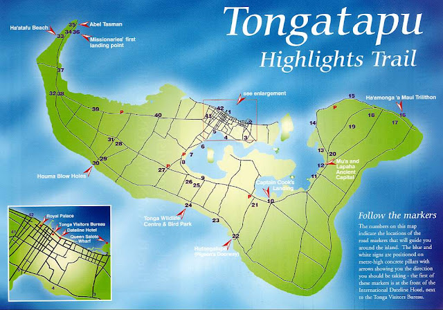 TONGA - GEOGRAPHICAL MAPS OF TONGA ~ Klima Naturali™