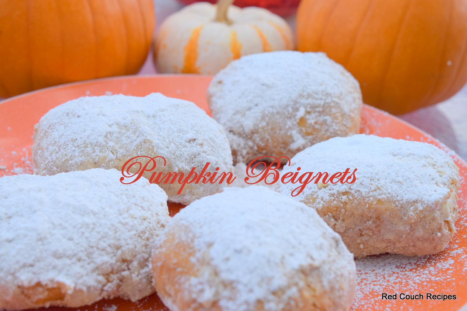 Red Couch Recipes: Pumpkin Beignets
