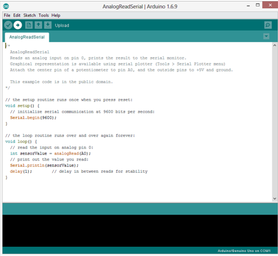 Analog Read Serial ~ Arduino Tutorial