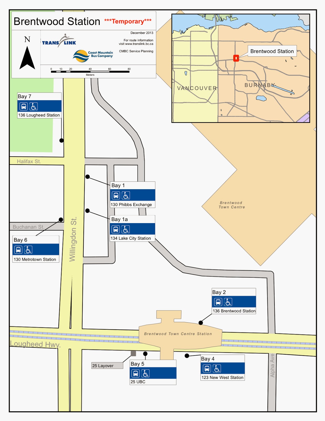 Brentwood Station: Brentwood Bus Loop changes coming December 16