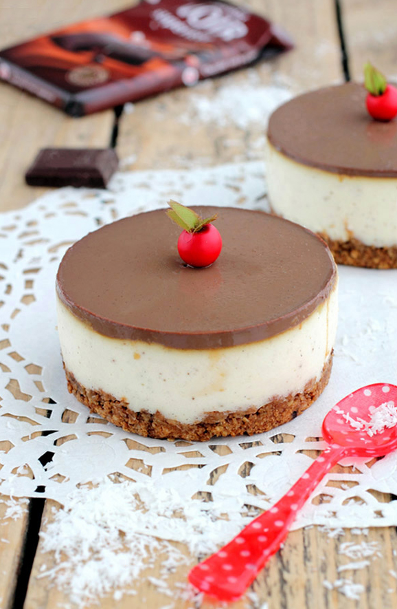 Cheesecake "Bounty" (Noix de Coco & Chocolat)