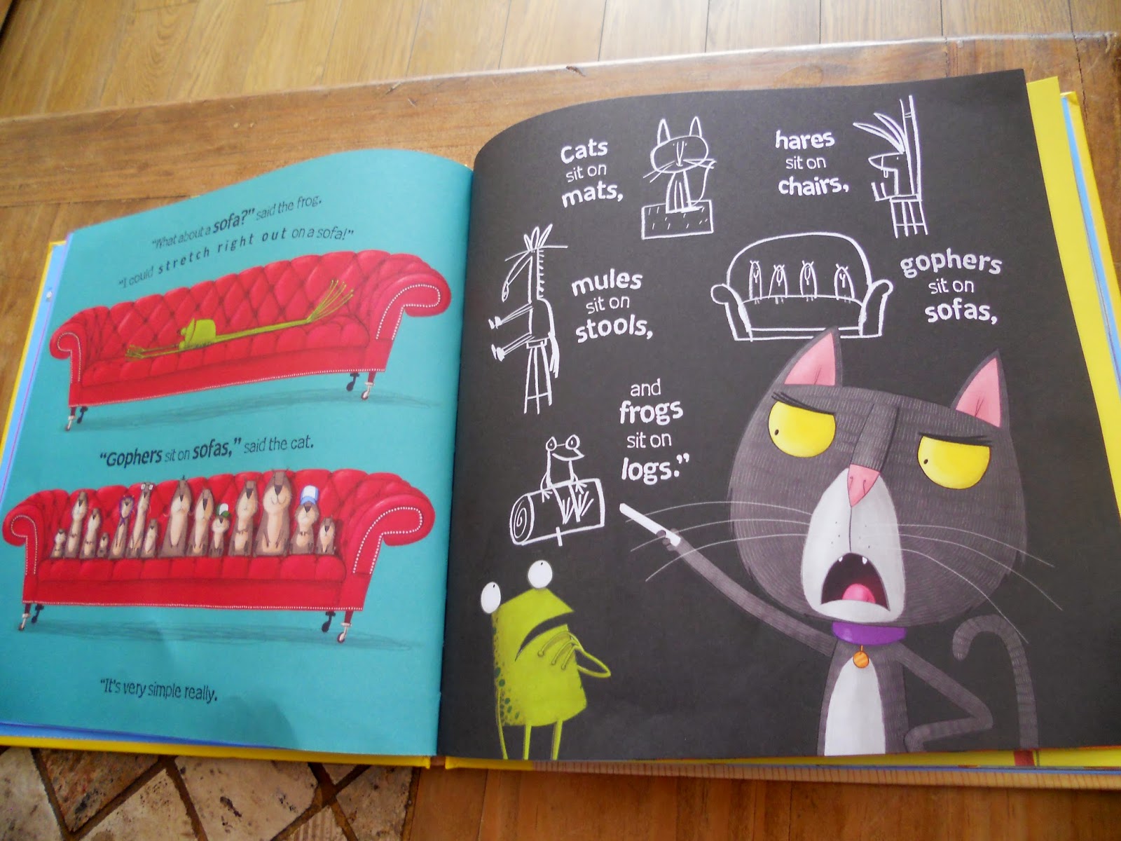 Missus B's Picture Book Reviews: Oi Frog!