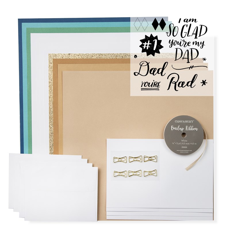 Crafty Happy : Rad Dad - Masculine Themed Optional Hop