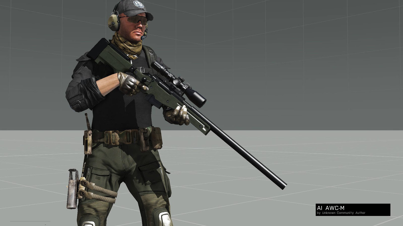 Arma 3 に 9 仕様の狙撃銃を追加の NIArms AWM Rifles MOD | 弱者の日記^^ - Arma 3 MODとアドオン紹介