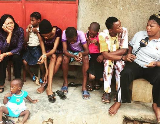 Women Arise condolence visit to the family of slained Oshodi mother of 5