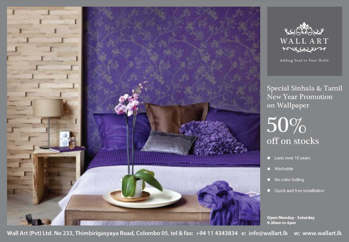 WallArt | Special Offer on Wallpaper for the Avurudhu Season ...