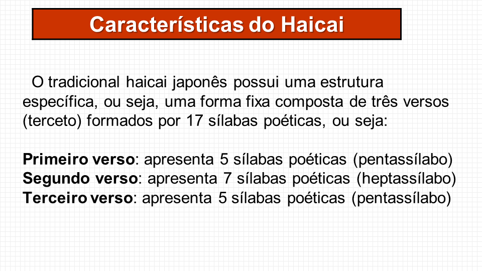SÓ LINGUAGEM 2021: ESTUDO DO HAICAI - II
