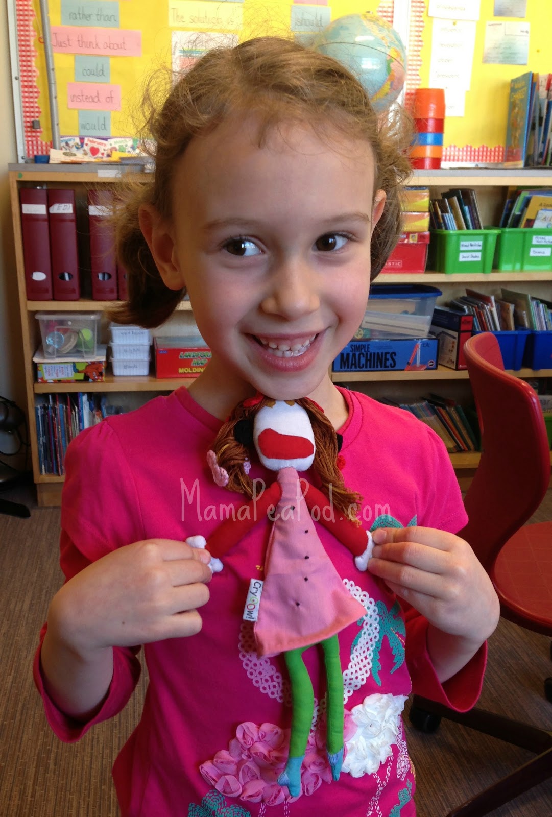Mama Pea Pod: {Dolls From Your Kids' Art}