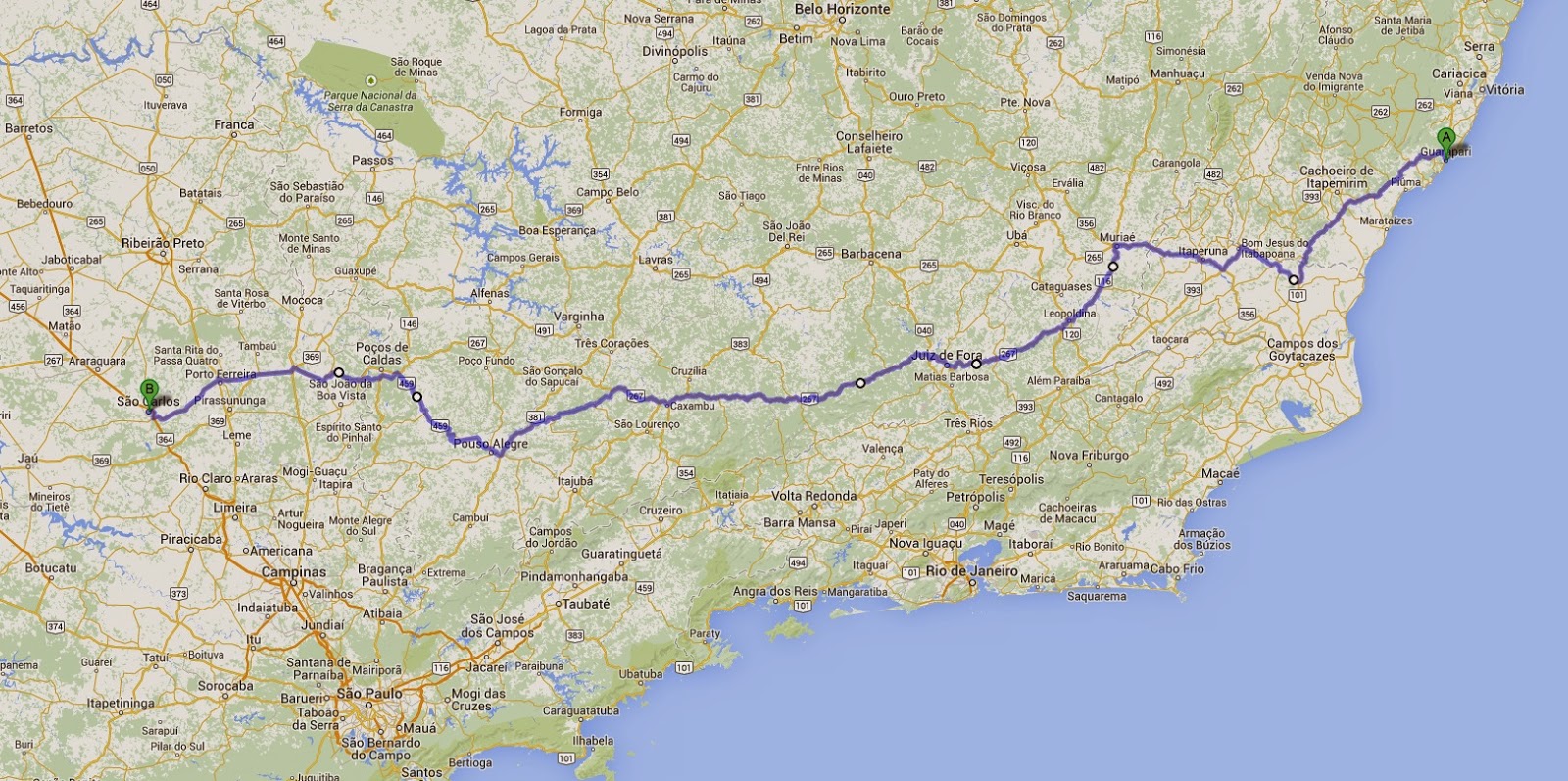 Rota de Fuga Brasil: 5º Dia - Guarapari/ES