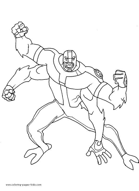 Ben 10 Coloring Pages: Best Ben 10 Coloring Pages