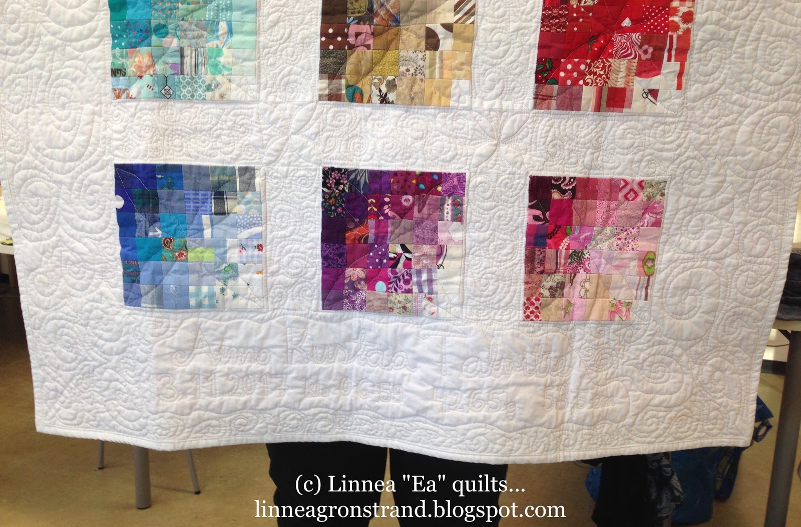 Finished quilt: Aimo's babyquilt