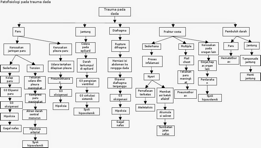 LAPORAN PENDAHULUAN TRAUMA DADA - askep