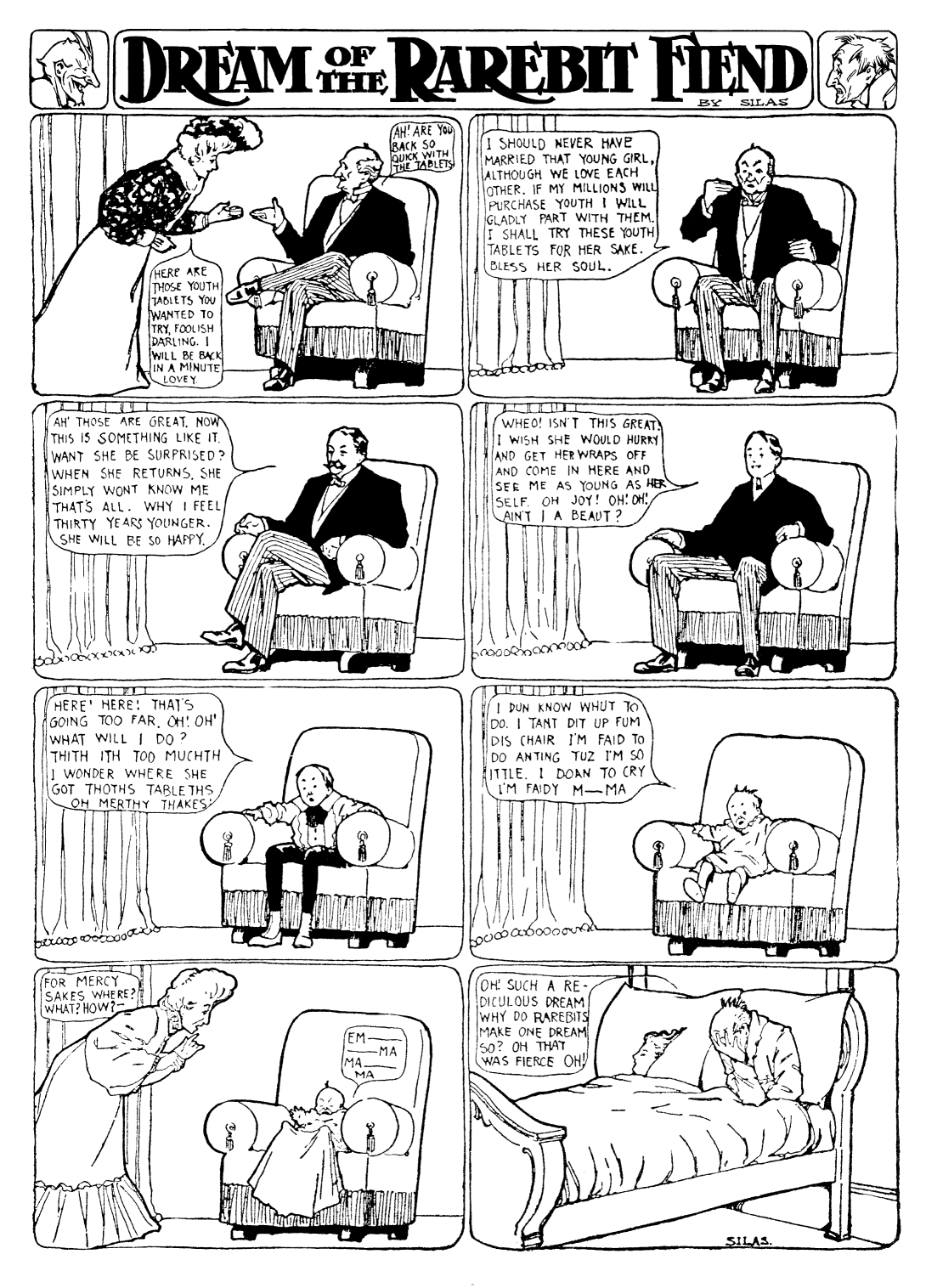 tauy creek: Sunday Comics #15: Winsor McCay and The Rarebit Fiend