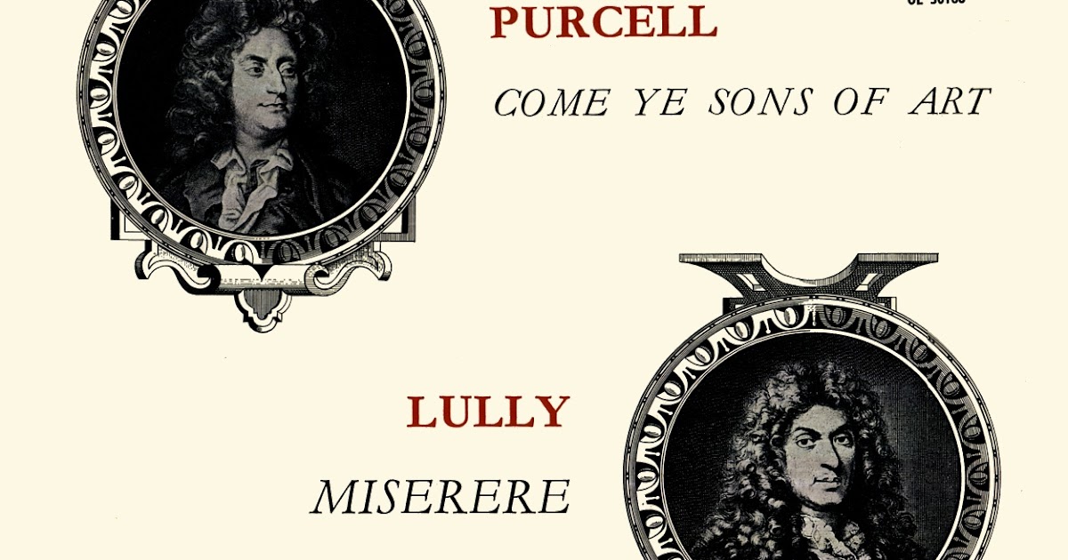 The Music Parlour: Anthony Lewis conducts... Purcell. Come Ye Sons of ...