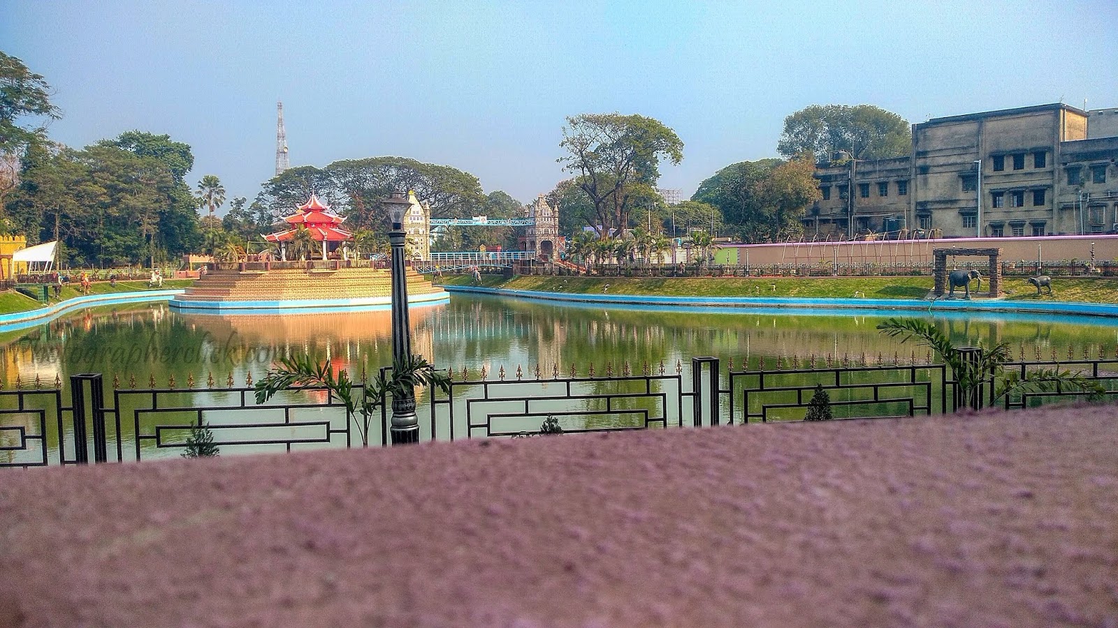 Hati Pukur Barasat নতুন সাজে সেজে উঠছে হাতিপুকুর বারাসাত