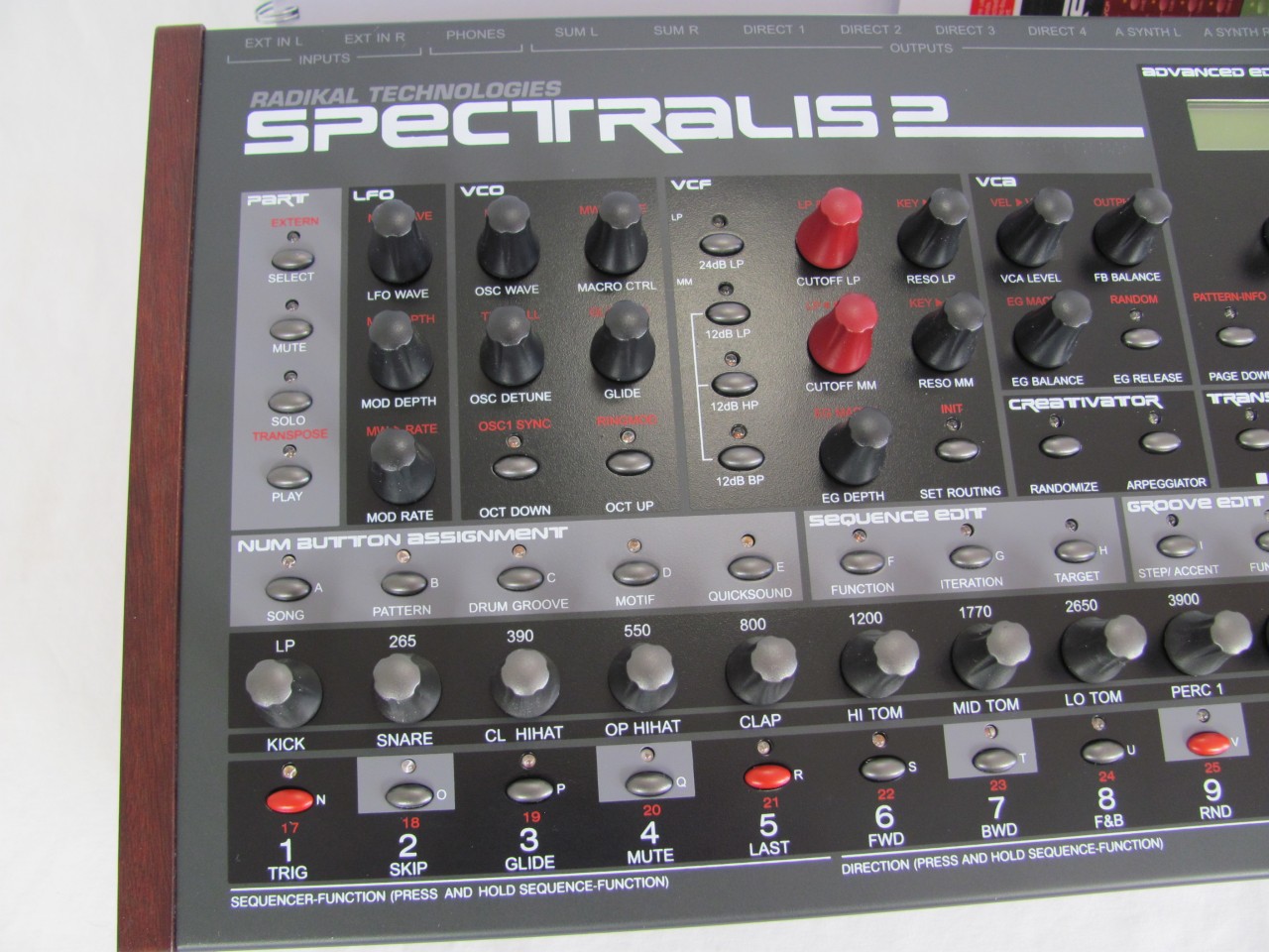 MATRIXSYNTH: RADIKAL TECHNOLOGIES SPECTRALIS 2 Hybrid Synthesizer