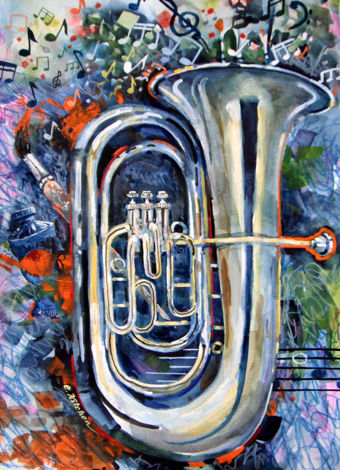 Ed Kitchen Paintings