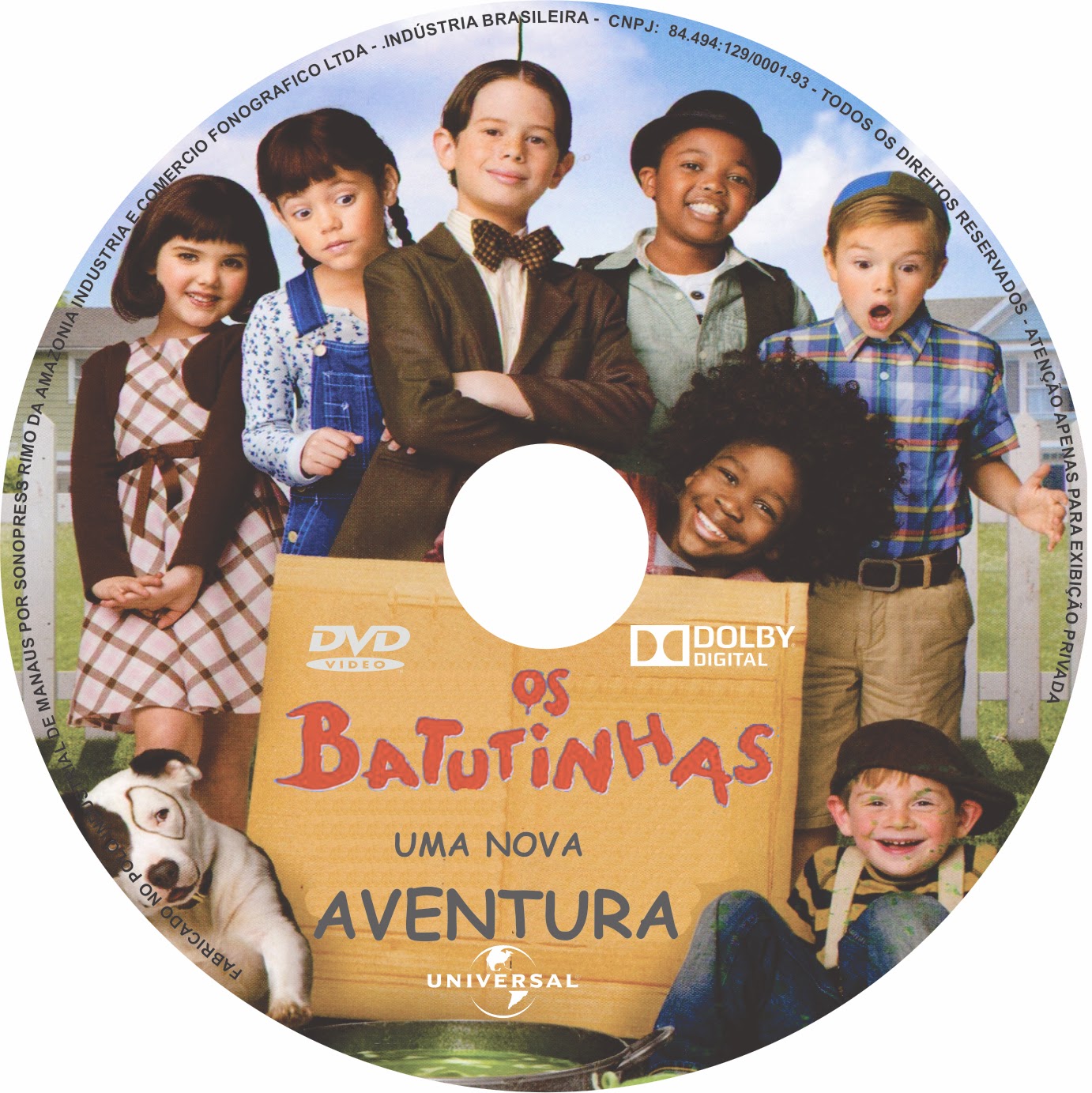 PCL Labels: LABEL OS BATUTINHAS 2, UMA NOVA AVENTURA