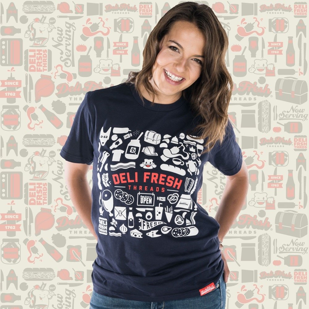 The Blot Says...: “DFT Icons” T-Shirt by Deli Fresh Threads