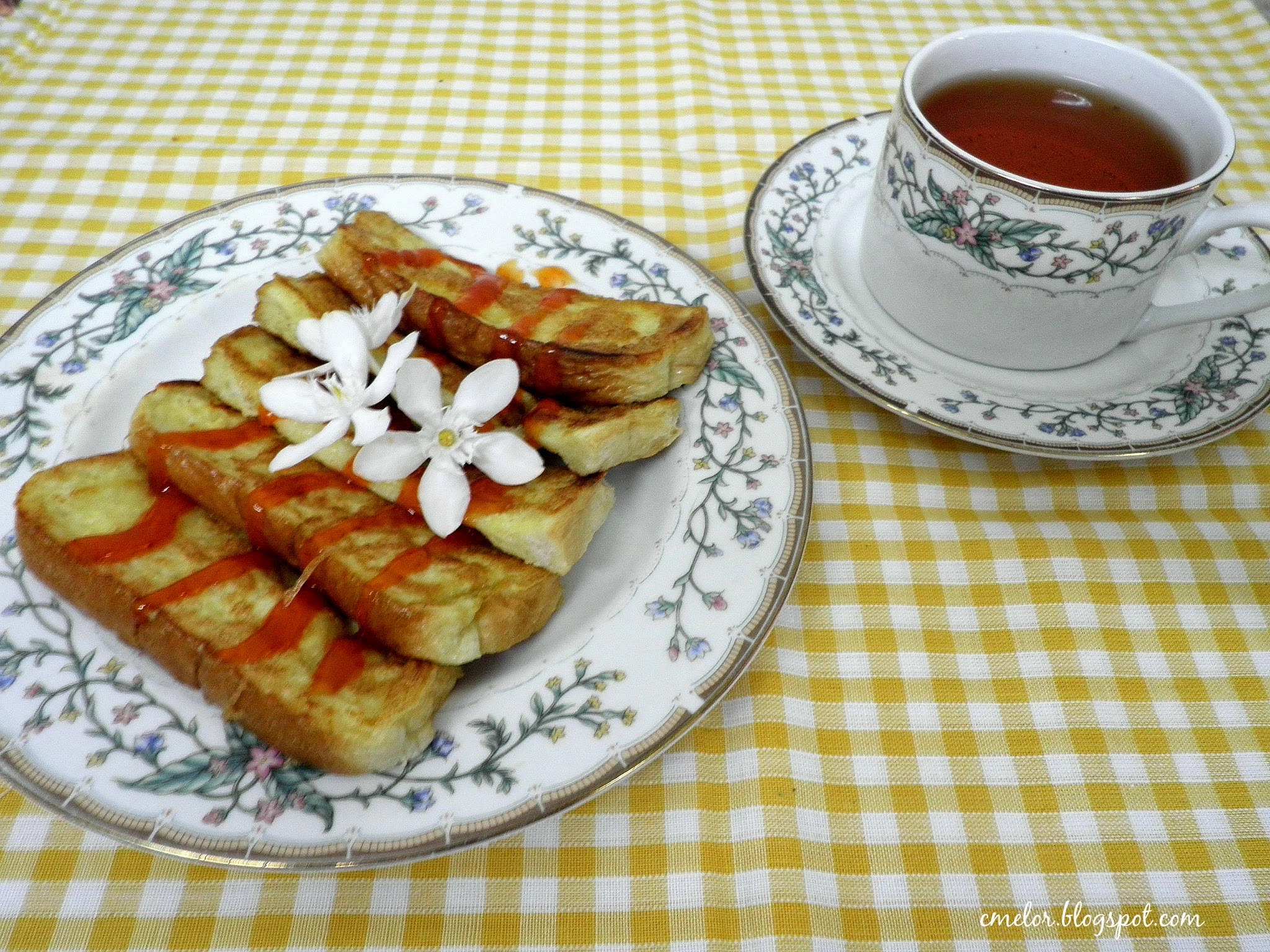 Dunia CMelor: Roti Telur 'Simple' Untuk 'Breakfast'