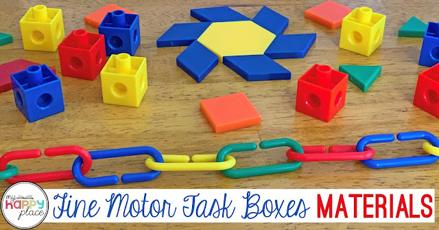 My Happy Place Teaching: Fine Motor Skills Task Boxes: Finding the ...