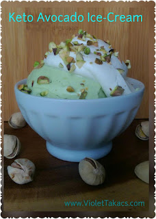 Lovely Lish Cookies and Sweets: Keto Friendly Avocado ice cream with ...
