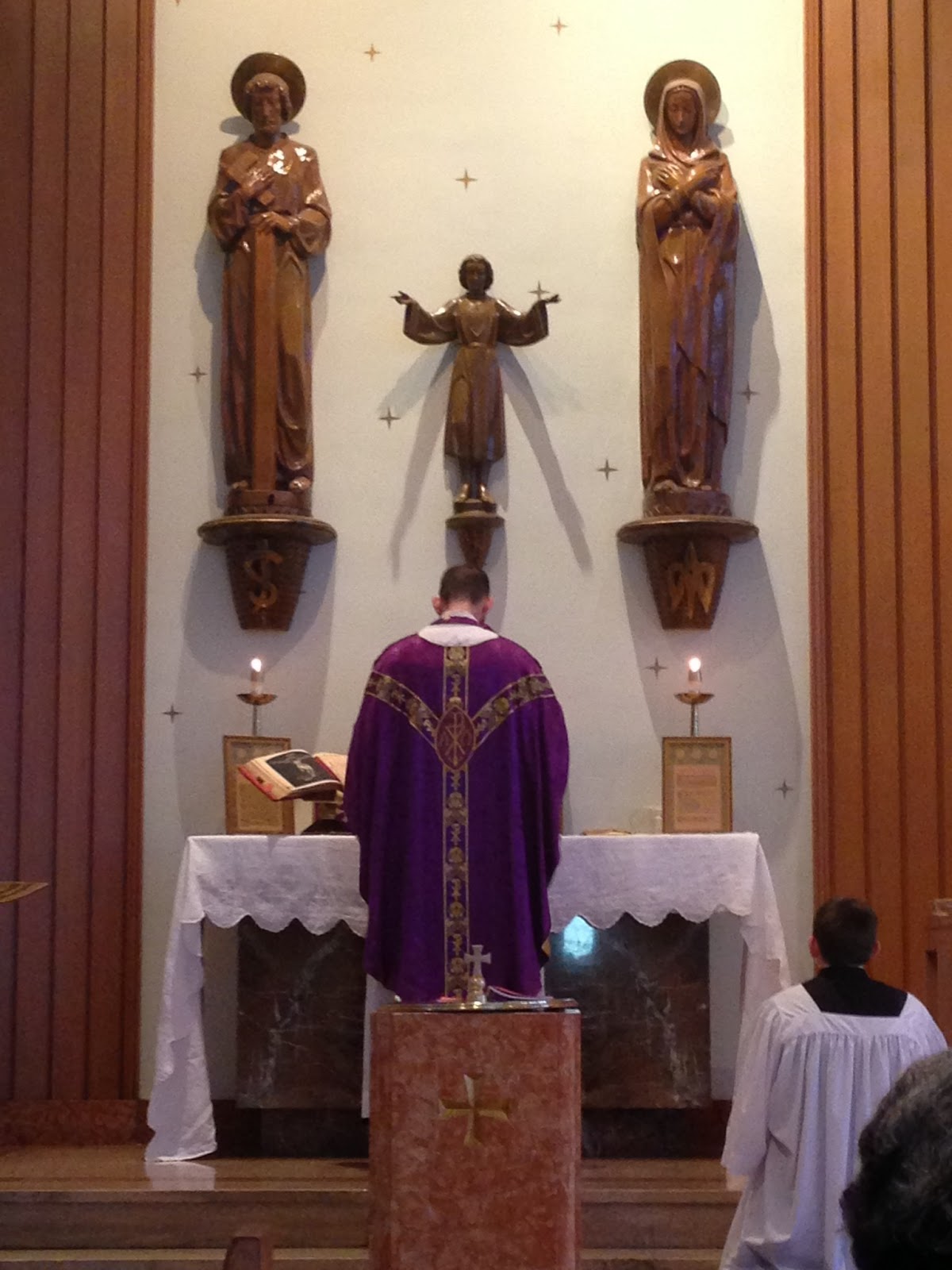 Knights of Columbus Latin Mass: Report: Mass for the Holy Father