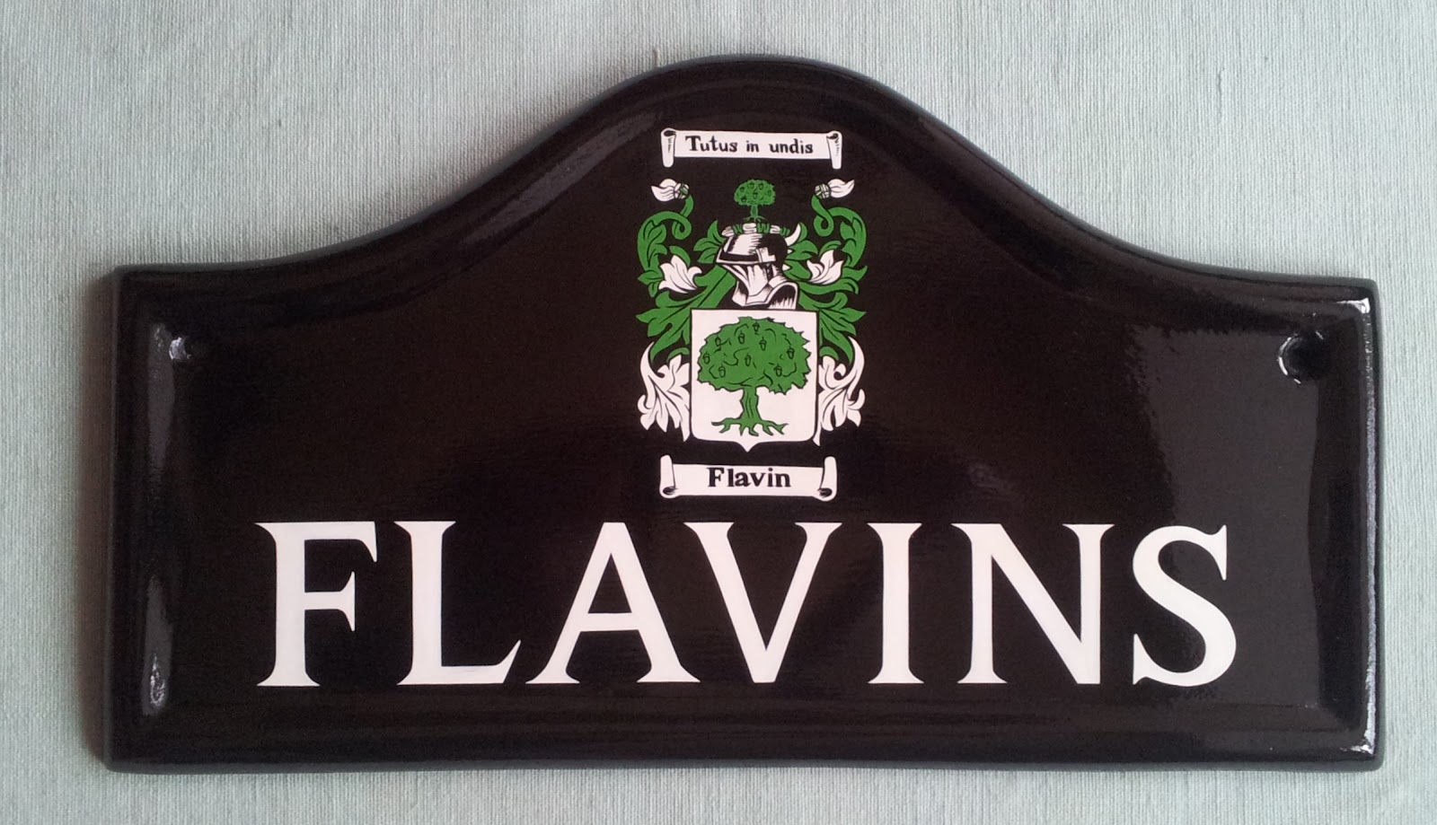 Hand Painted House Signs by Ceramic Art: Hand painted House Signs