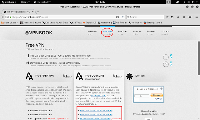 Information Technology: Kali Linux: Attivare una VPN in pochi minuti ...